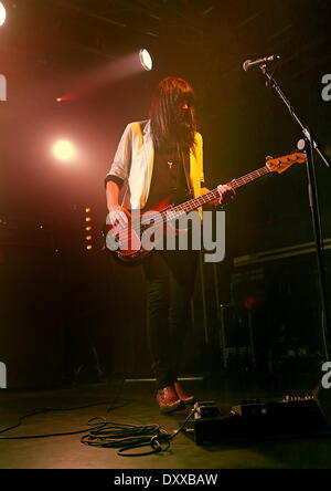 Emma Richardson Band of Skulls performing live at Liverpool O2 Academy ...