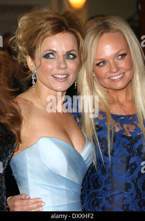Spice Girls Emma Bunton, Geri Halliwell and Melanie Brown at a reunion ...