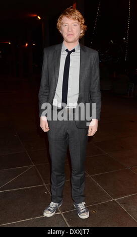 Actor Domhnall Gleeson Celebrities outside the RTE Studios for 'The ...
