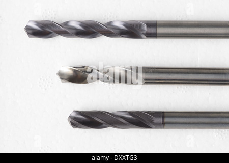 Solid Carbide metal cutting tools Stock Photo - Alamy