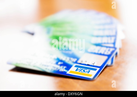 Lloyds TSB bank Visa debit cards Stock Photo: 68210064 - Alamy