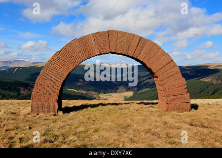 Bail Hill Arch Cairnhead, Dumfries and Galloway, Scotland, UK. The arch ...