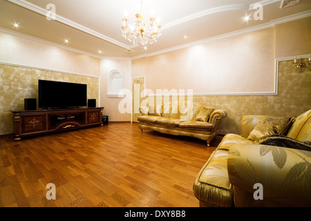 Beautiful divan in a room to rich flat Stock Photo - Alamy
