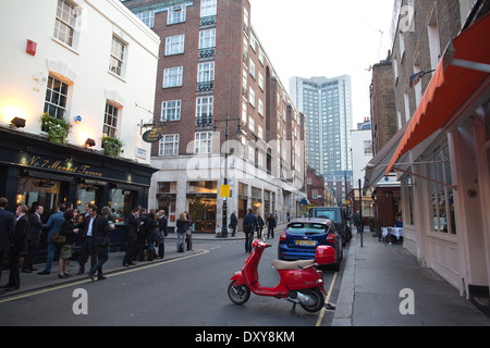 Shepherd Market, Mayfair, Central London, England, UK Stock Photo ...