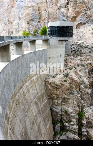 Buffalo Bill Dam is a concrete arch-gravity dam on the Shoshone River ...