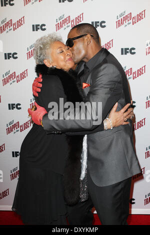 LaDonna Tittle, R. Kelly, at the screening of 'Trapped In The Closet ...