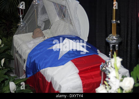 The Body of boxing legend Hector Macho Camacho lies in state during a ...