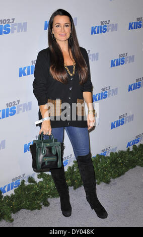 Kyle Richards at the KIIS FM's Jingle Ball 2012 held at the Nokia ...