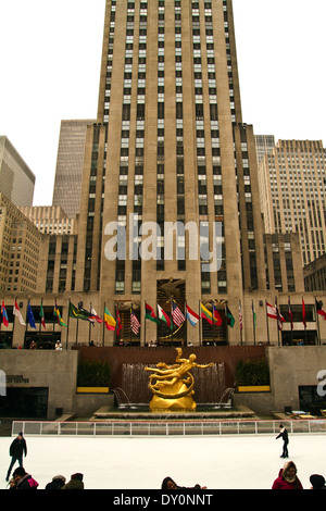 Rockefeller Center NYC 03 Stock Photo - Alamy