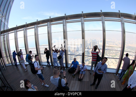 Downtown, Dubai, viewing platform, skyscraper, deck, Burj Khalifa, Burj ...