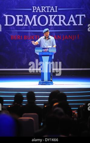 Jakarta, Indonesia. 3rd Apr, 2014. Supporters of Indonesia's National ...