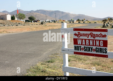 the bunny ranch in Carson City, Nevada where prostitution is regulated ...