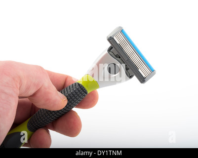Schick Quattro 5 Titanium disposable shaving razor Stock Photo - Alamy