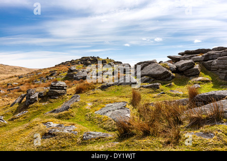 Oke Tor, Dartmoor National Park, Belstone, West Devon, England, UK ...