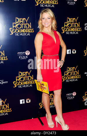 London, UK. Sarah Hadland at the Dirty Rotten Scoundrels gala night, at ...