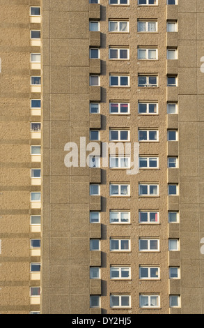 Pattern of tower blocks council housing estate Abbey Estate in Camden ...