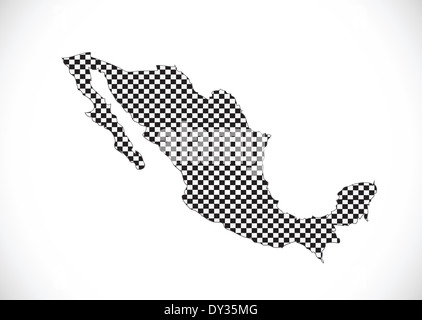 map of Mexico Decorative idea design Stock Photo - Alamy