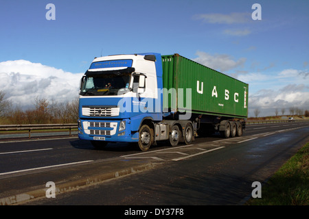 UASC Container; Haulage delivery trucks, lorry, transportation, truck ...