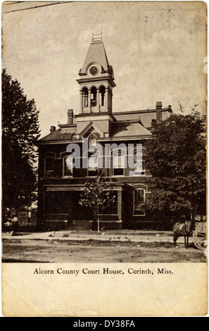 The Alcorn County Courthouse in Corinth, Mississippi, is a historic ...