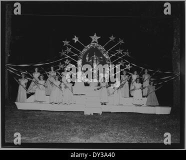 The Whitworth College Coronation Pageant, held on May 29, 1950 ...