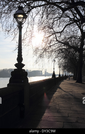 Chelsea Embankment, Westminster, London SW1, England, UK Stock Photo ...
