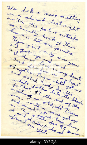 The papers of Thomas Foner, documenting his involvement in the Freedom ...