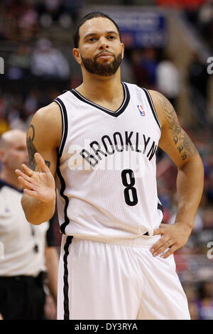 Phildaelphia, Pennsylvania, USA. 5th April, 2014. Philadelphia 76ers ...