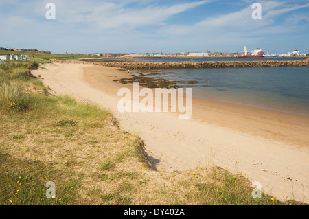Peterhead Lido & Harbour Stock Photo - Alamy