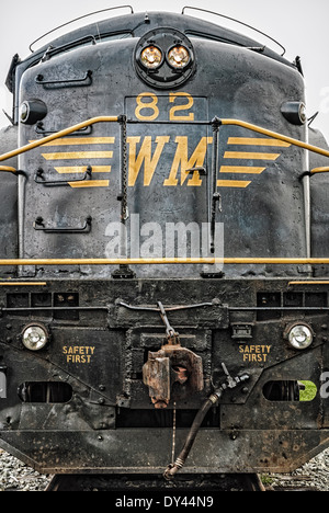 EMD BL2 Road Switcher locomotive, The New Tygart Flyer Excursion Train ...