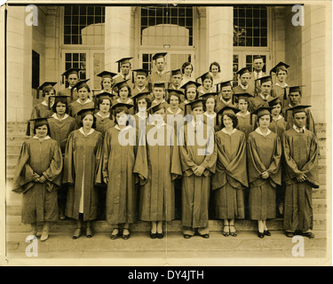 This vintage photograph features the graduating class of 1875 from the ...