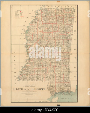 Southern Mississippi and Alabama showing the approaches to Mobile ...