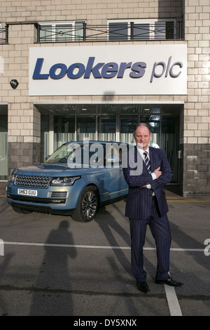 Lookers CEO Andy Bruce at Lookers PLC , Chester Road , Stretford Stock ...