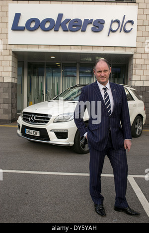 Lookers CEO Andy Bruce at Lookers PLC , Chester Road , Stretford Stock ...