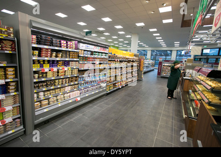 27/02/14 Morrisons M Local opens at Piccadilly Gardens , Manchester ...