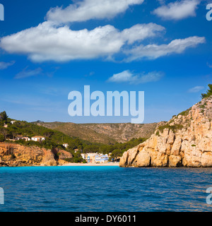 Javea Cala Granadella beach Xabia in Alicante Mediterranean spain Stock ...