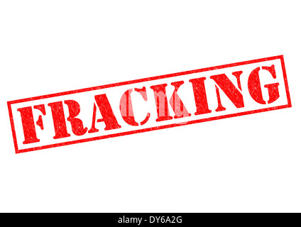 FRACKING red Rubber Stamp over a white background Stock Photo - Alamy