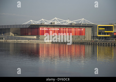 Excel London exhibition centre, Docklands, London, England, U.K Stock ...