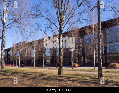 The University of Oslo Norway, main campus in Blindern has buildings of ...