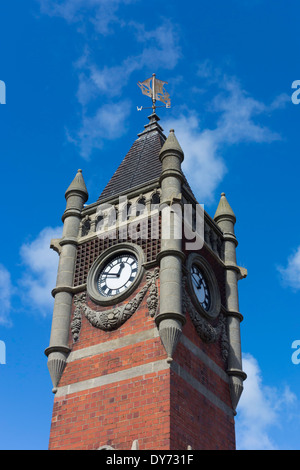 Redcar Town Clock a Grade 2 listed building in the High Street was ...