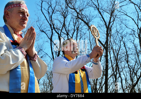 Proto-Slavic pagan rituals in Ukraine. Beginning of the Slavic pagan ...