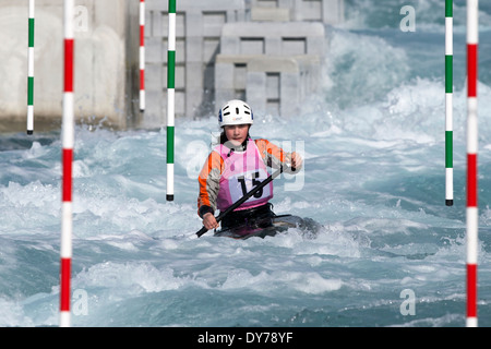 Isla KELLY, B Final C1 Women's GB Canoe Slalom 2014 Selection Trials ...