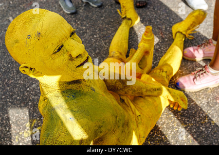 Jouvert, Trinidad Carnival, Port of Spain, Trinidad Stock Photo ...