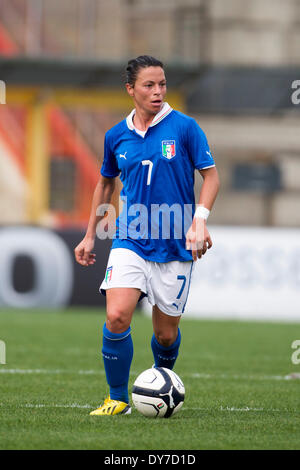 Vicenza, Italy. 5th Apr, 2014. Sandy Iannella (ITA) Football/Soccer ...