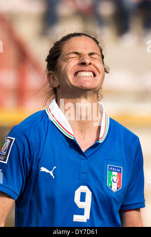 Vicenza, Italy. 5th Apr, 2014. Patrizia Panico (ITA) Football/Soccer ...