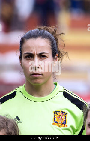 Vicenza, Italy. 5th Apr, 2014. Sandy Iannella (ITA), Veronica Boquete ...