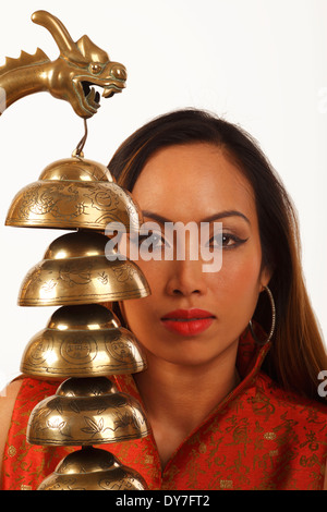 Chinese Bell Tree. Belltree Stock Photo - Alamy