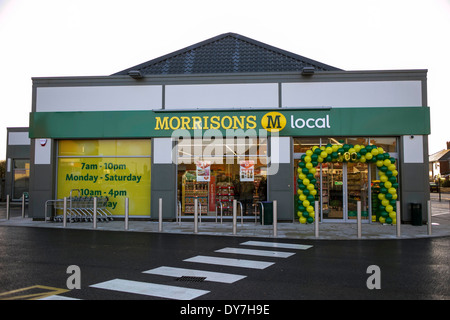 Morrisons M Local on Blackpool Road , Preston Stock Photo - Alamy