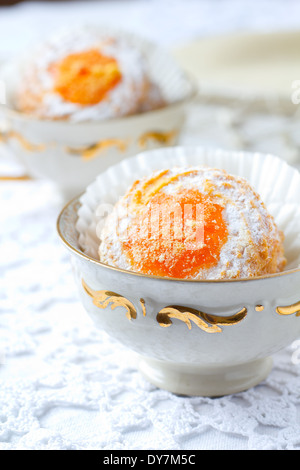 Sweet Homemade Apricot Jam on Toast for Breakfast Stock Photo - Alamy