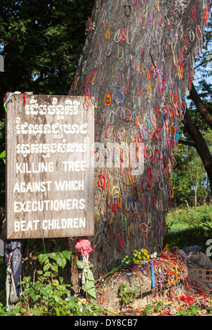 The Killing Tree, inside the Killing Fields ( Choeung Ek ) Memorial ...