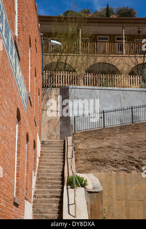 USA, Arizona, Bisbee, historic former mining town, Bisbee Stair Climb ...